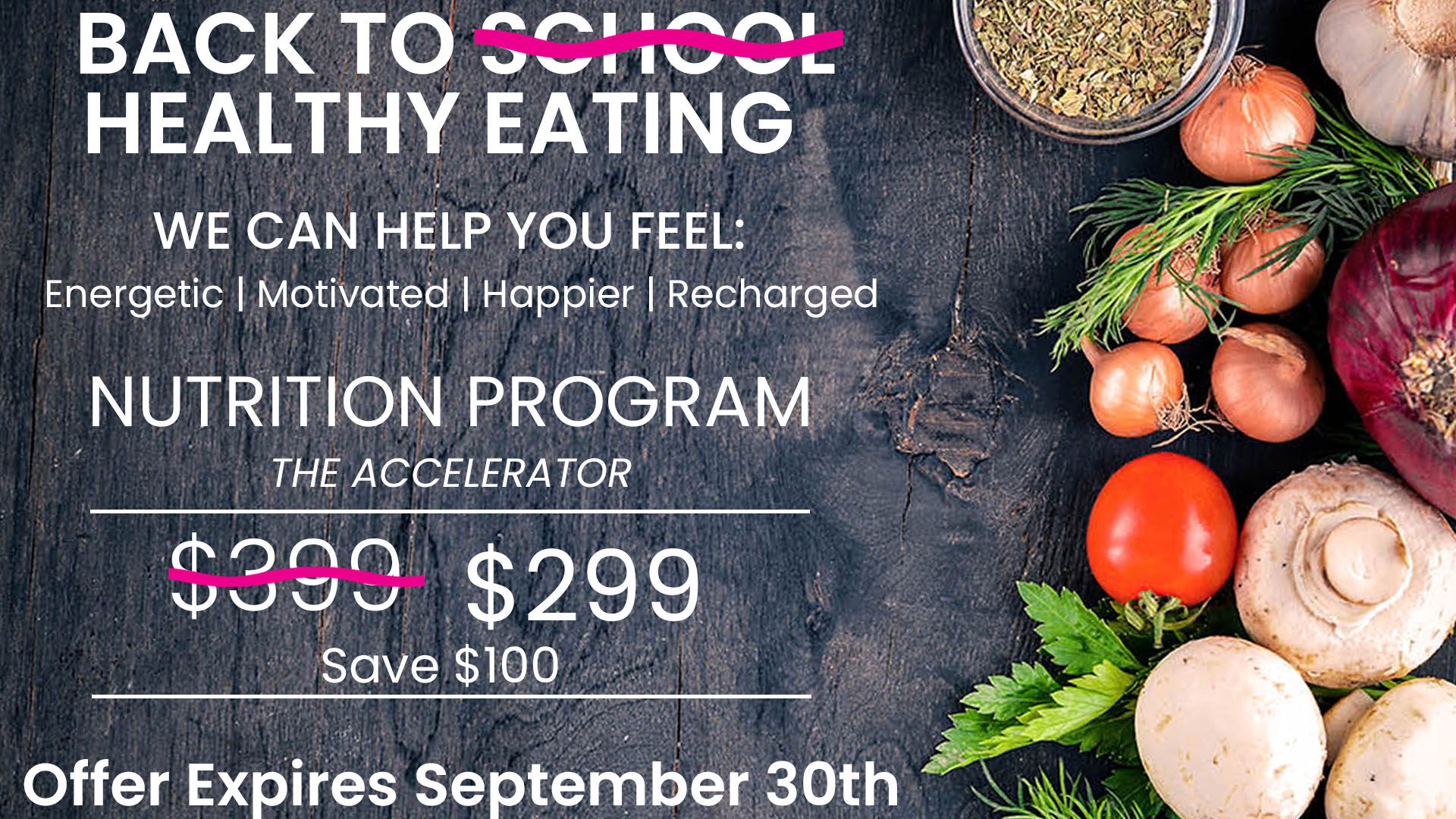 Back to Healthy Eating – Synergee Fitness